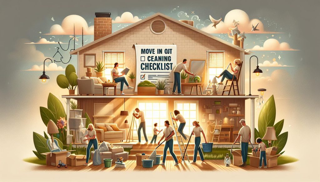 Move In Out Cleaning Checklist: Landlord-Approved Deep Cleaning Guide ...